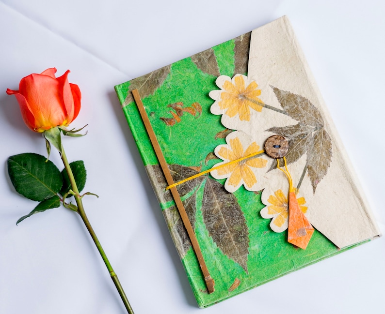 Handmade Journal Lokta Paper Notebook Handmade Paper From | Etsy