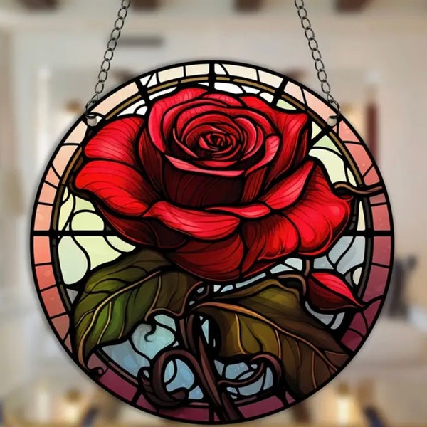 Red Rose Decor - Etsy