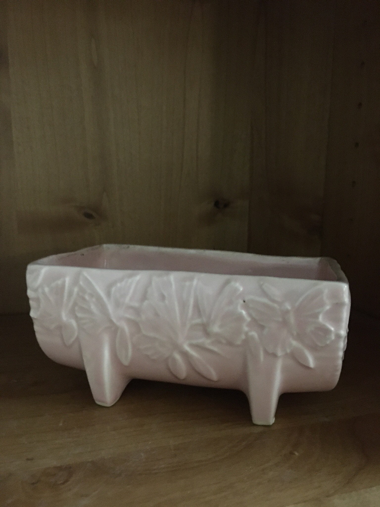 McCoy Butterfly Small Fernery in Coral Collectibles Art & Collectibles ...