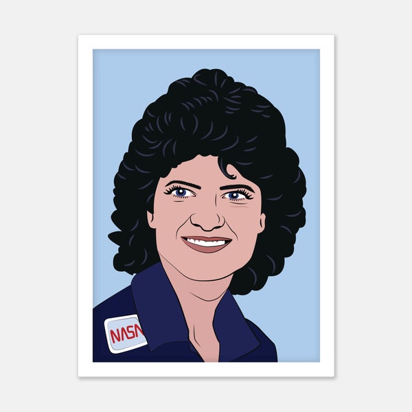 Sally Ride - Etsy