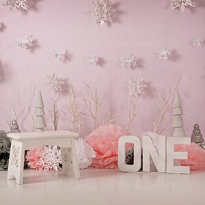 4 Scenes Winter Wonderland ONEDERLAND One-derland 1st Birthday Digital ...