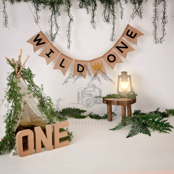 Wild One Backdrop - Etsy