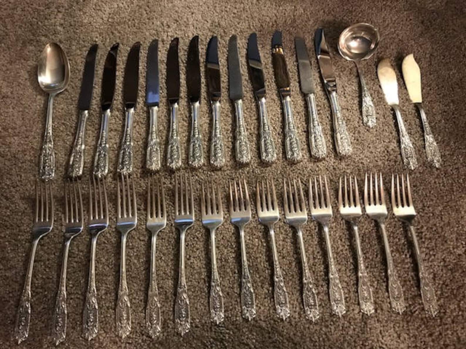 Westmoreland Sterling Silver Flatware - Etsy