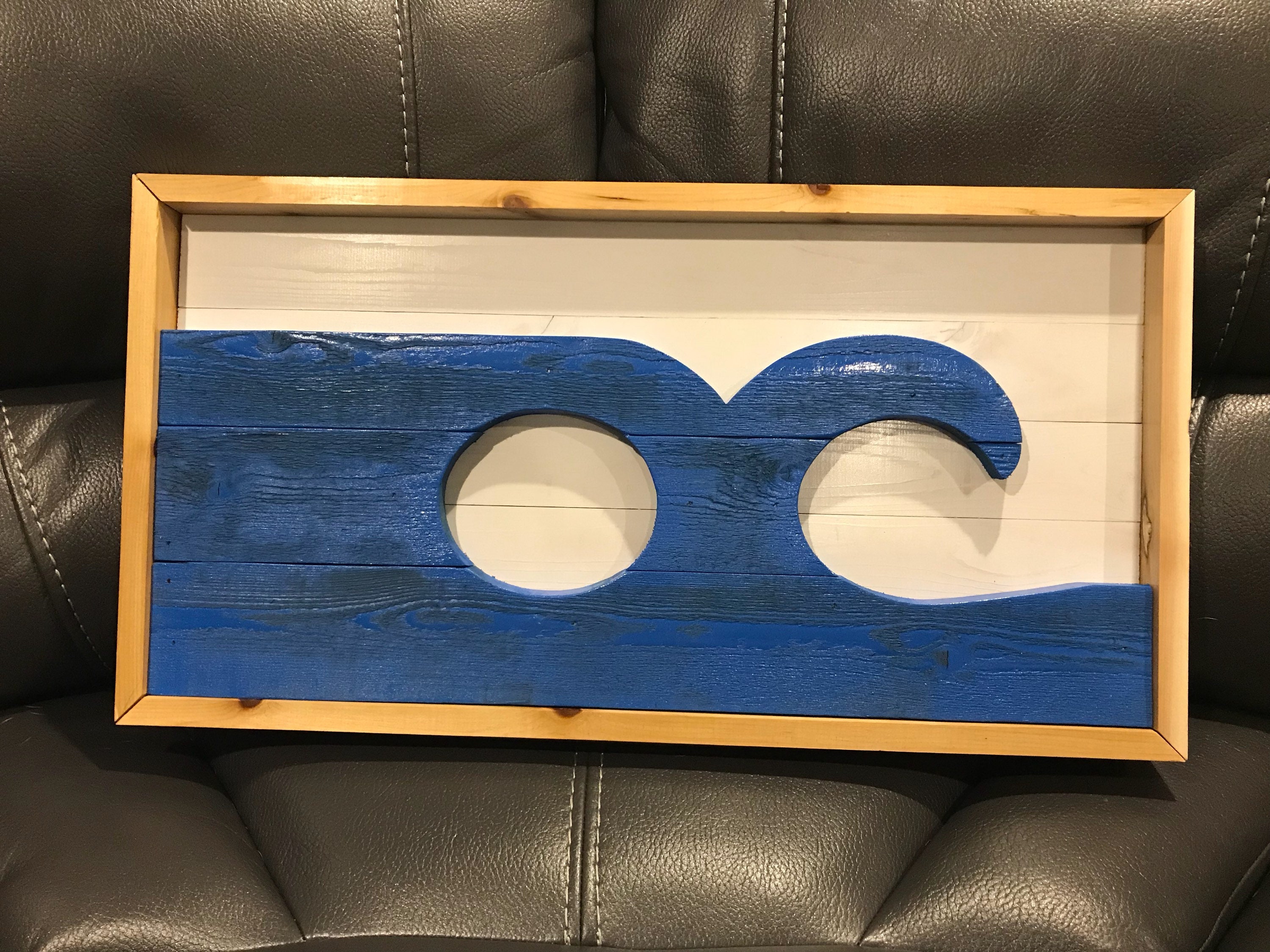 3D Ocean City Maryland Flag OCMD Wave Beach Rustic | Etsy