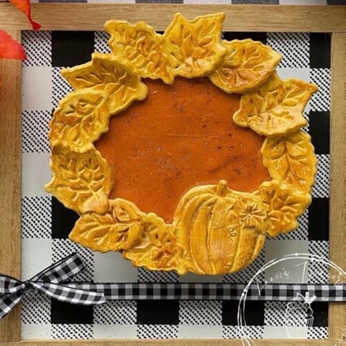 Learn How to Make a Faux Fall Pie Tutorial Fake Pie Fake - Etsy