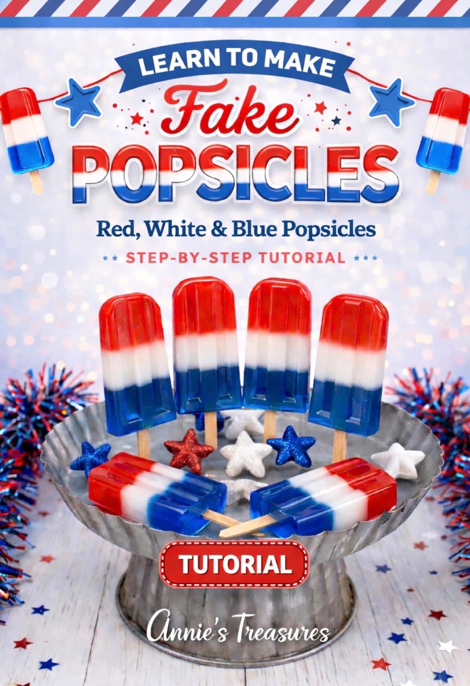 Learn to Make Fake Popsicles | Popsicle Tutorial | DIY Fake Bake ...