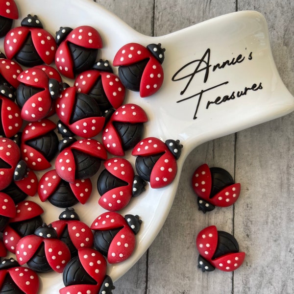 Resin Ladybugs - Etsy