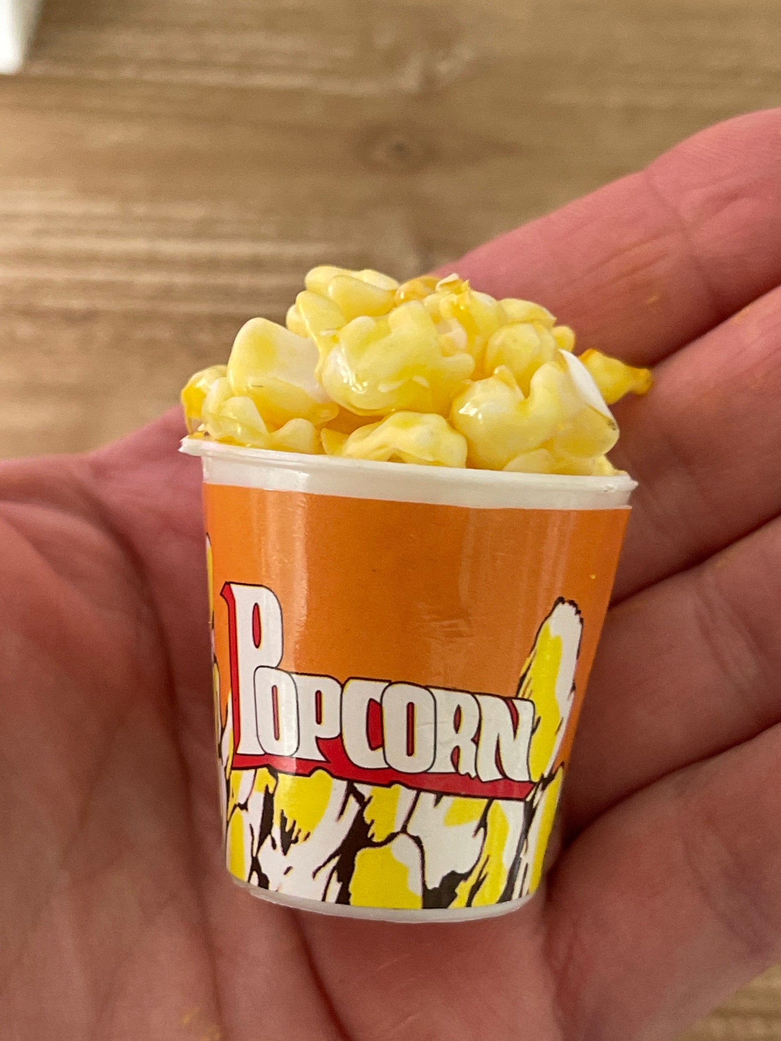 Fake Popcorn Realistic Popcorn Movie Room Prop Resin - Etsy