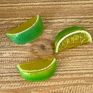 Fake Limes | Realistic Limes | Plastic Limes | Lime Decor | Plastic ...