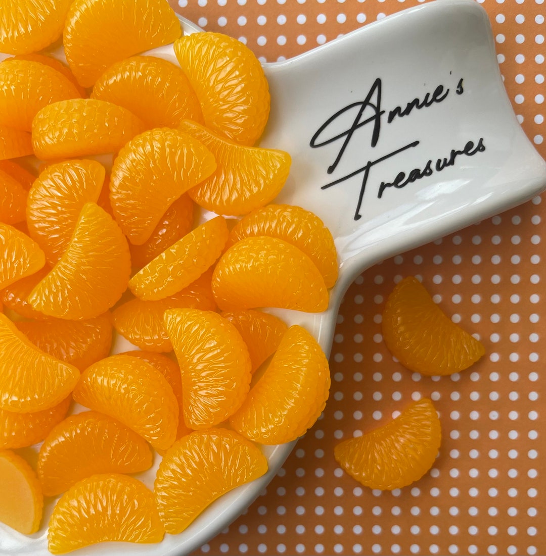 Fake Orange Slices | Fake Fruit | Fake Oranges | Resin Oranges - Etsy