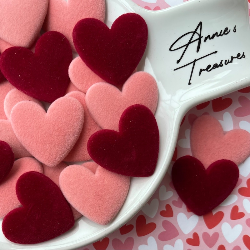 Velvet Hearts - Etsy