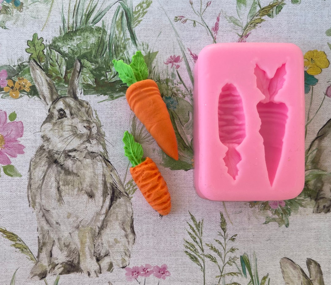 Carrot Silicone Mold | Fake Baking Molds | Easter Mold - Etsy