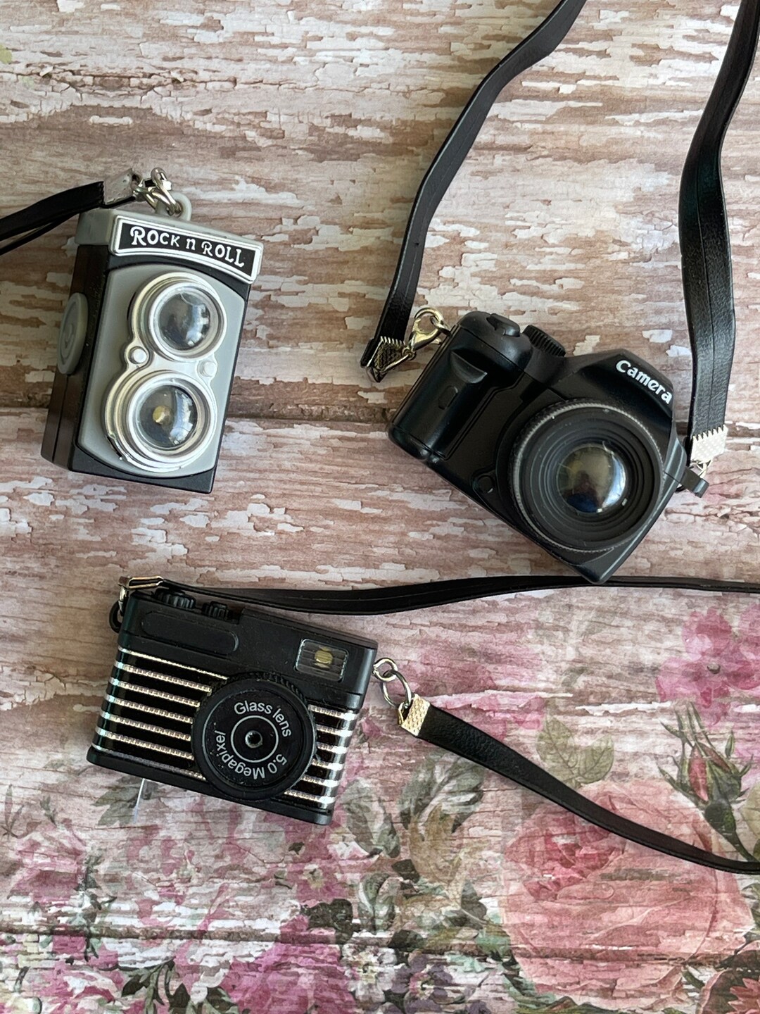 Dollhouse Mini Camera | Mini Camera With Mouse | Elf Prop Camera ...