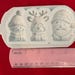 Christmas Silicone Mold | Santa Mold | Reindeer Mold | Snowman Mold - Etsy