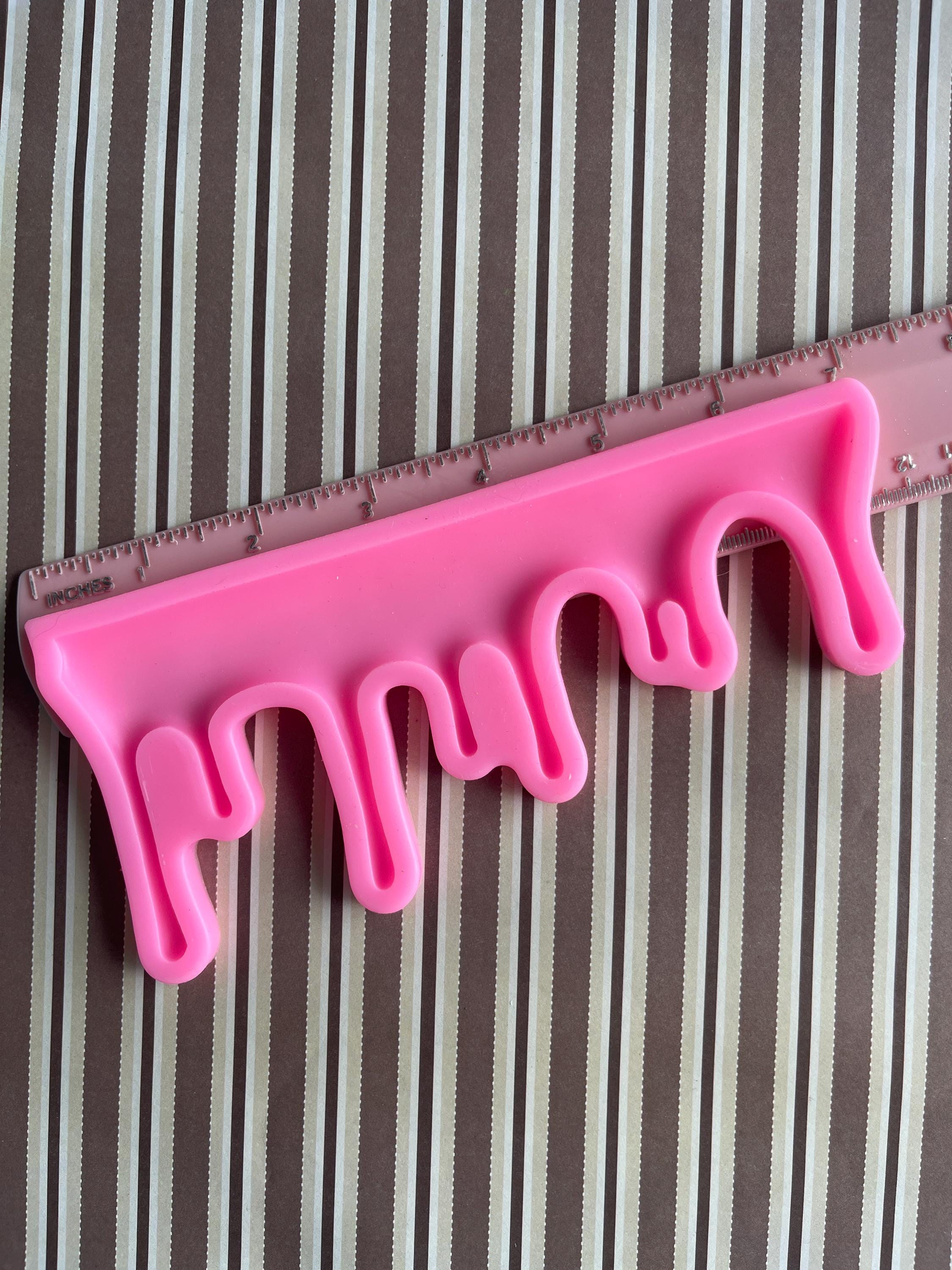 Drip Silicone Mold | Fondant Mold | - Etsy