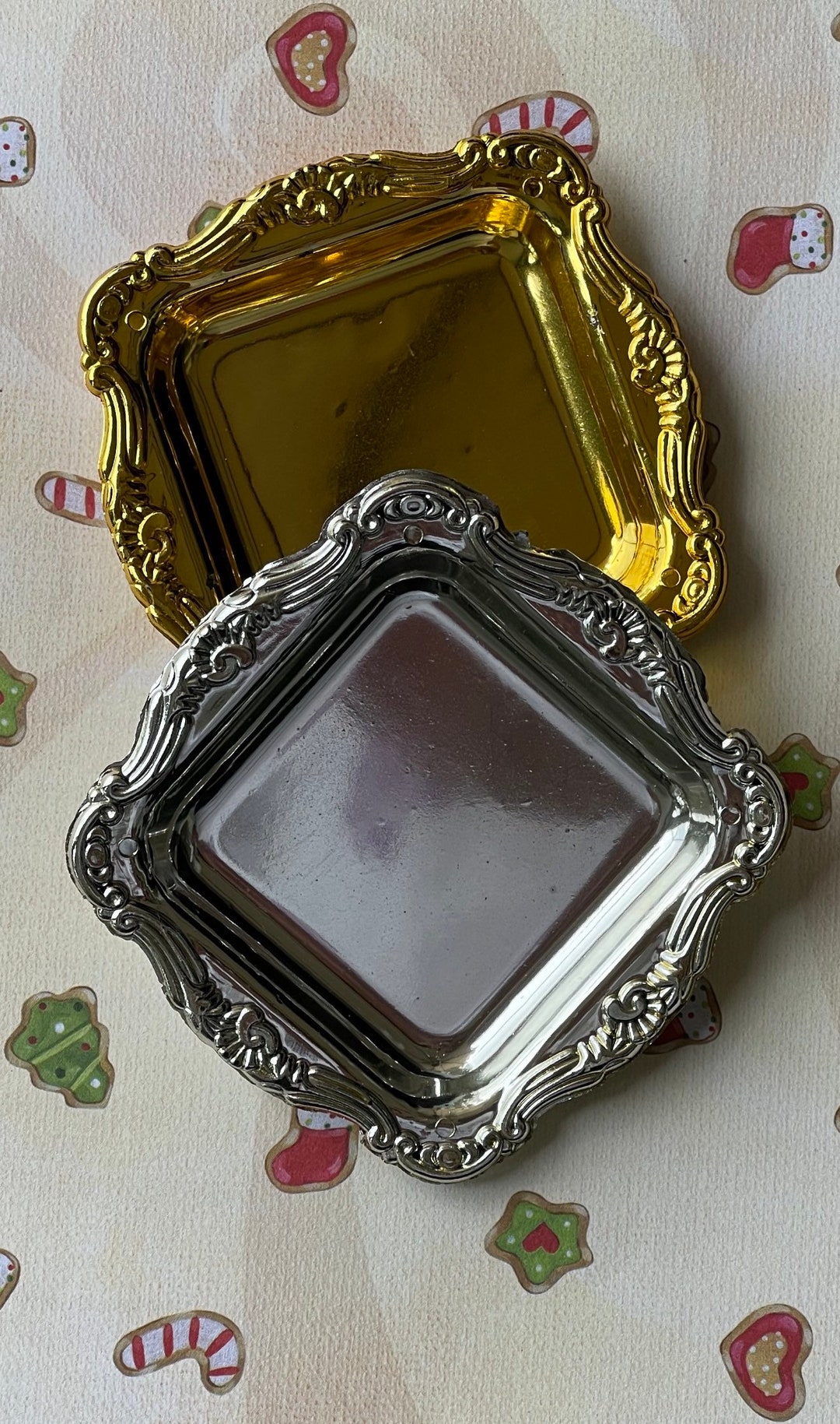 Mini Cookie Plate | Christmas Elf Props | Doll House Cookie Plate ...