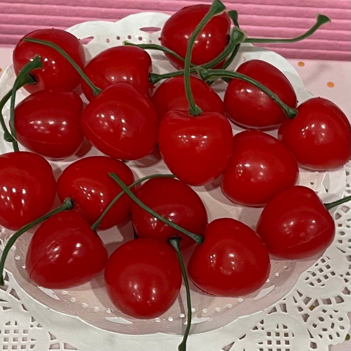 Large Fake Cherries for Fake Baking Realistic Cherries - Etsy