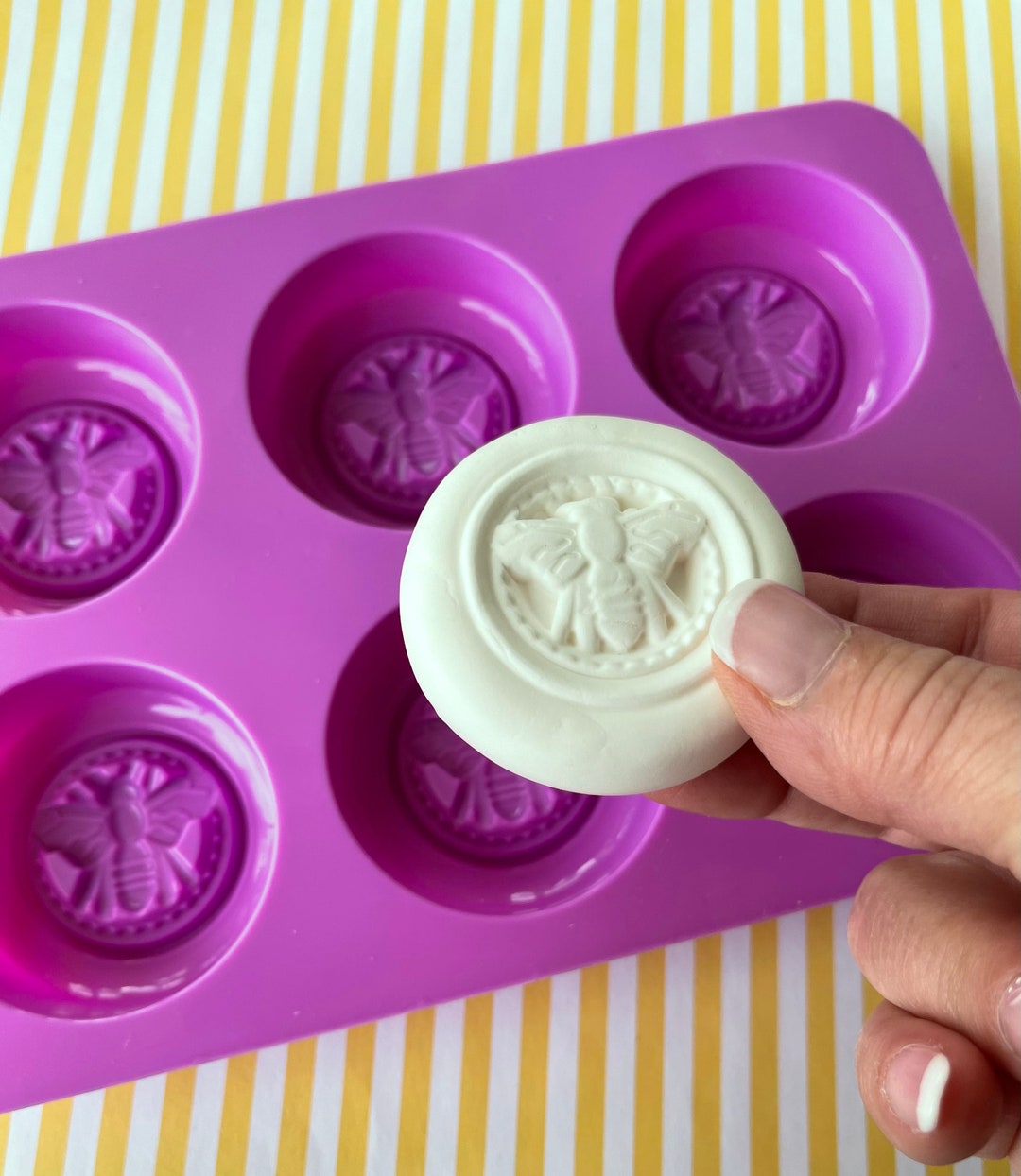 Beehive Silicone Mold 6 Cavity Bee Mold - Etsy