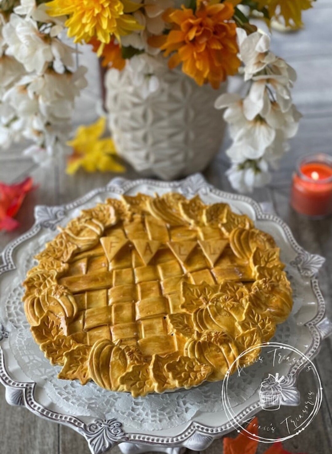 Learn How to Make a Faux Fall Pie | Tutorial Fake Pie | Fake Bake ...