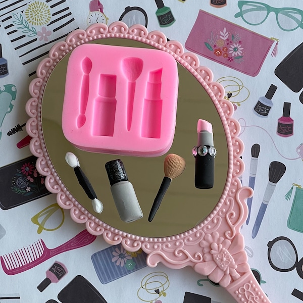 Fondant Makeup Molds - Etsy
