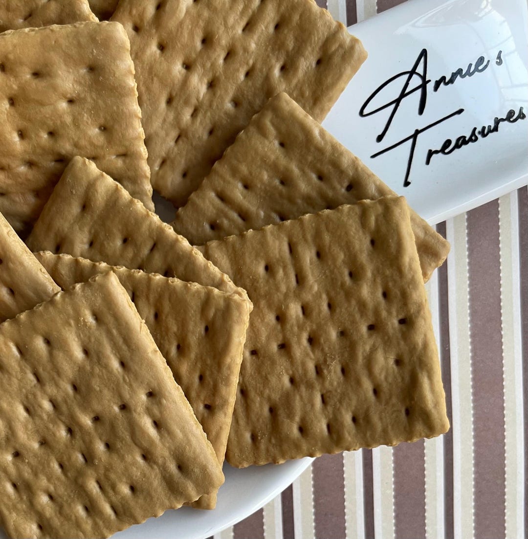 Fake Graham Crackers| Fake S’more Crackers |realistic Graham Crackers ...