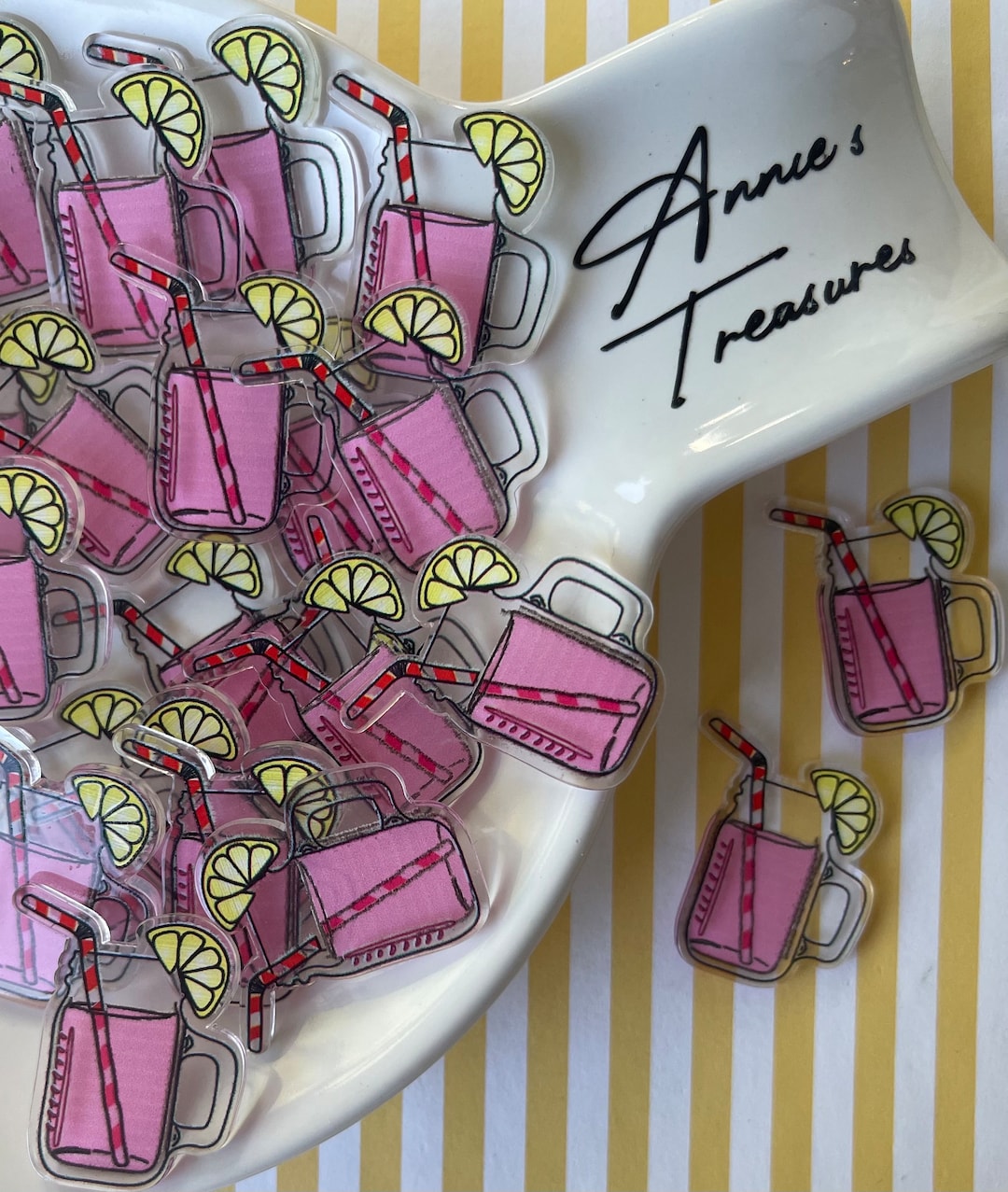 Fake Lemonade | Fake Drinks | Summer Lemonade | Summer Decor | Lemonade ...