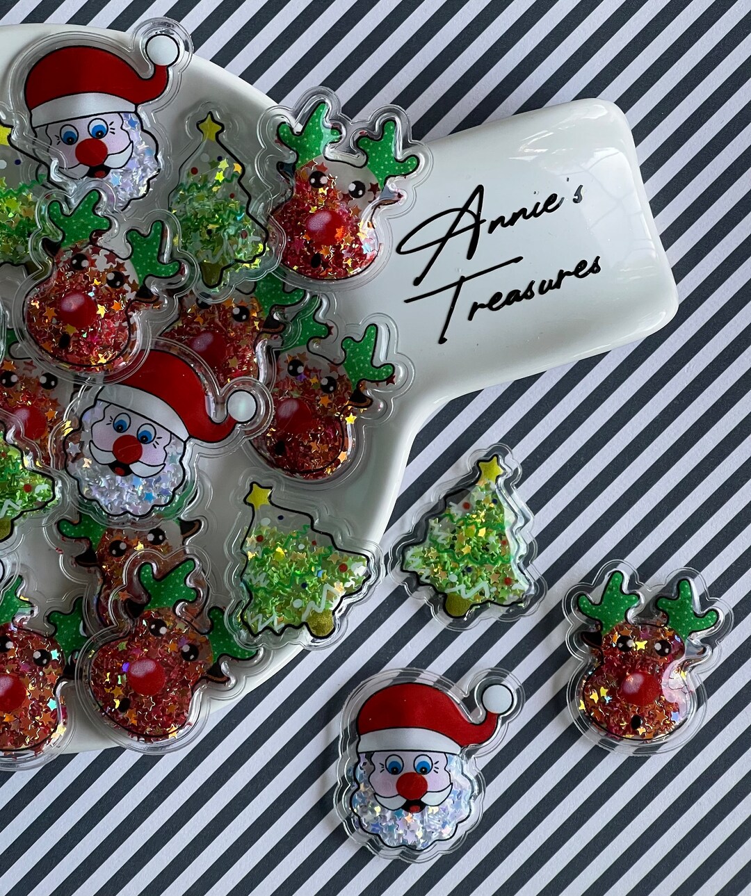 Variety Pack Christmas Shaker | Transparent Christmas Shaker | Sequin ...
