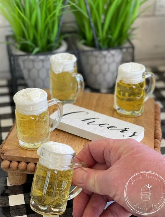 Mini Fake Beer Tutorial Learn How to Make Beer Fake Beer | Etsy