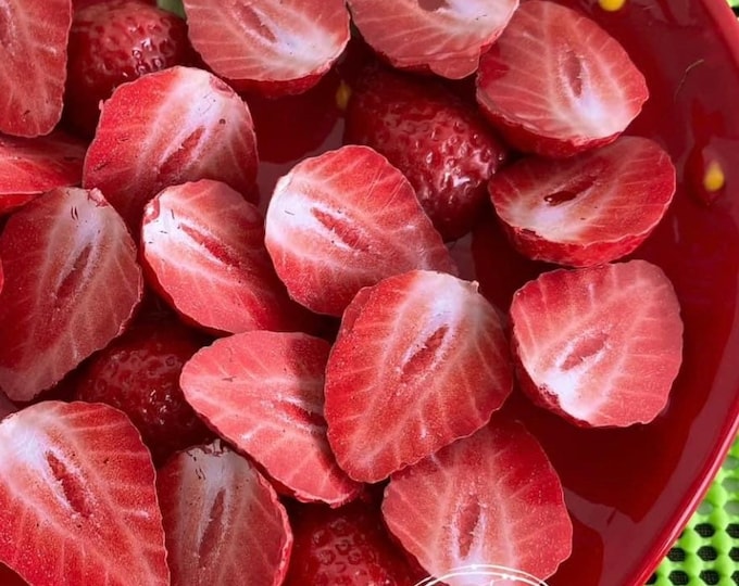 Fake Strawberry Slices Fake Fruit | Strawberry Decor | Strawberry Props ...