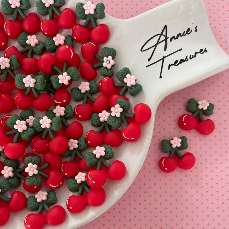 Cherry Buttons - Etsy