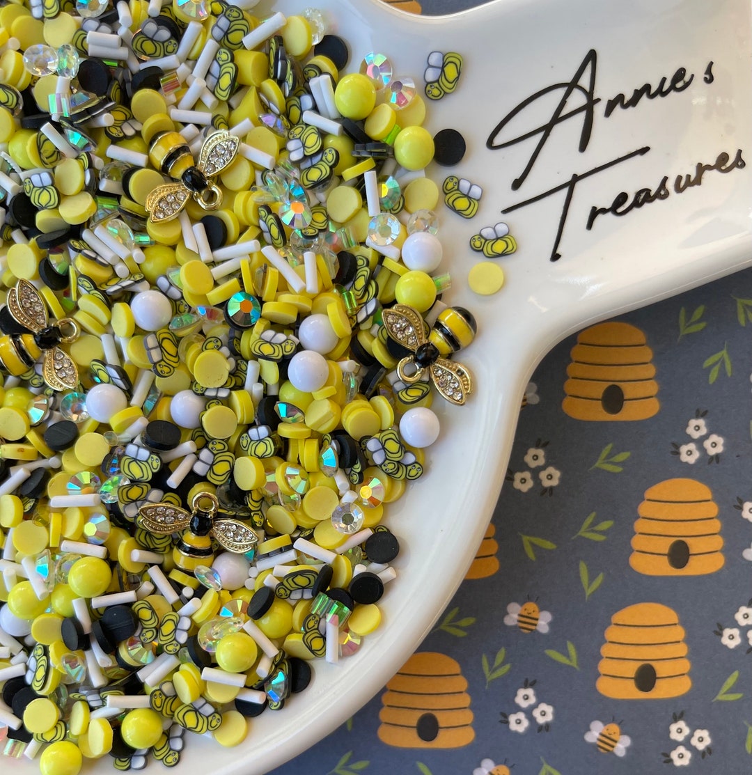 Fake Bee Sprinkles |S16 Bee Decor |fake Honey Comb Sprinkles - Etsy