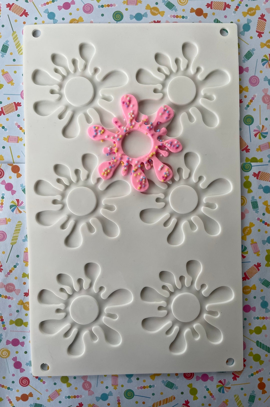 Sunday Deals | Splatter Silicone Mold | Drip Silicone Mold | Frosting ...