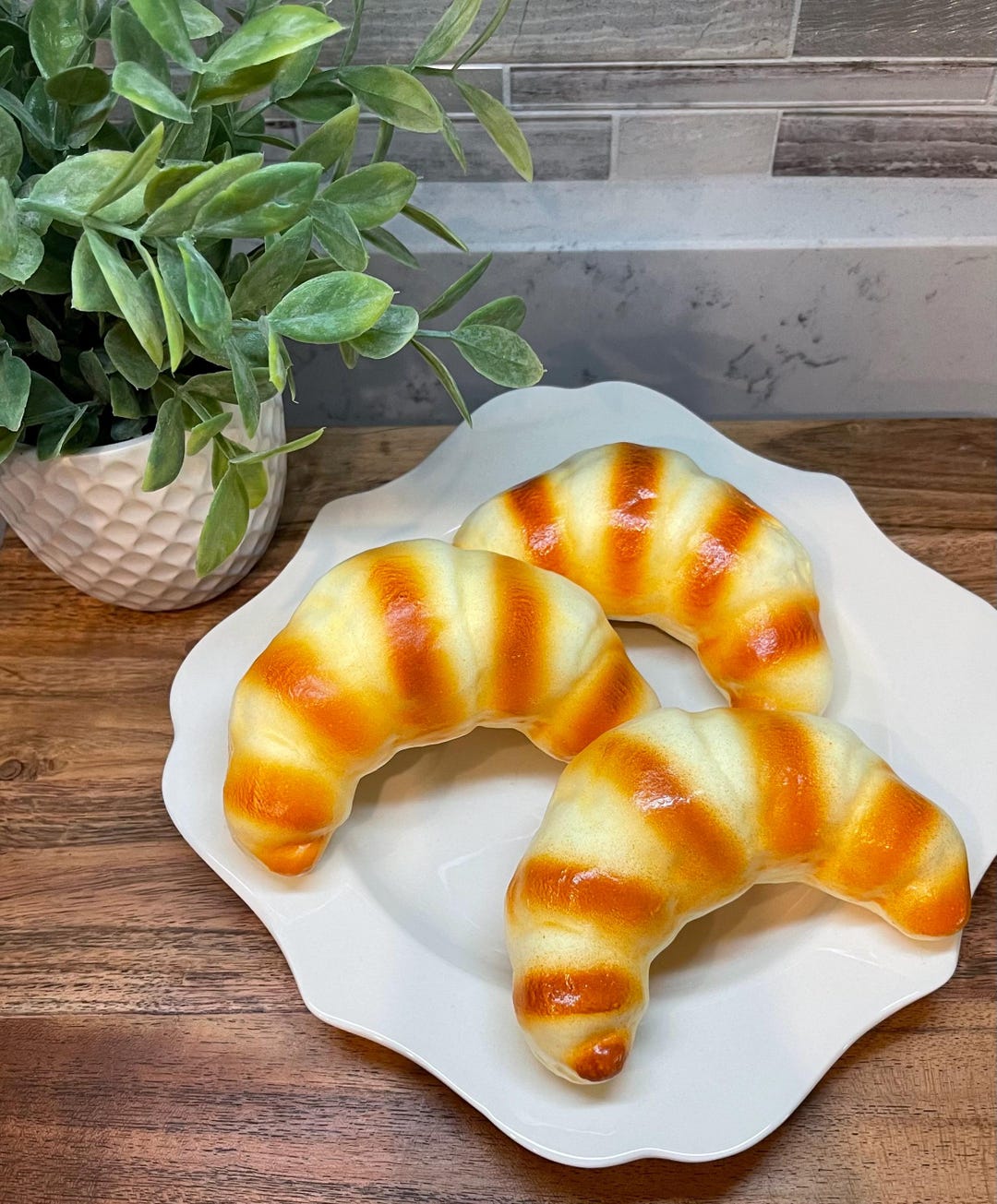 Fake Bread | Realistic Bread| Fake Croissant - Etsy