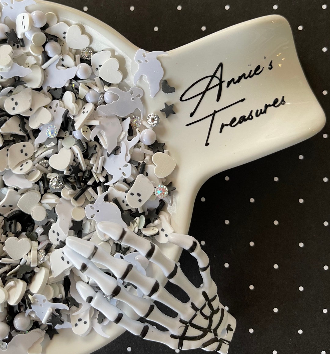 Fake Halloween Ghost Clay Sprinkles | Fake Halloween Bat Sprinkles ...