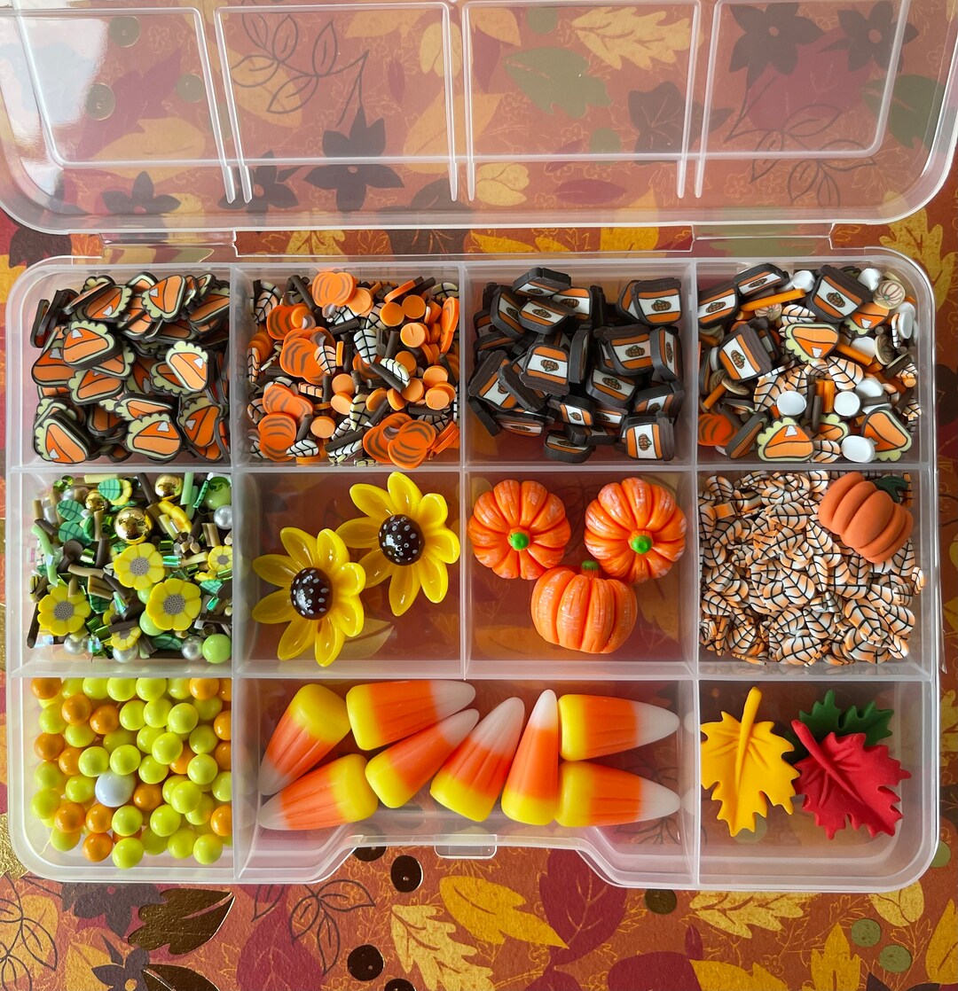 Fake Fall Sprinkles Fall Cabochons Fall Fake Sprinkles - Etsy