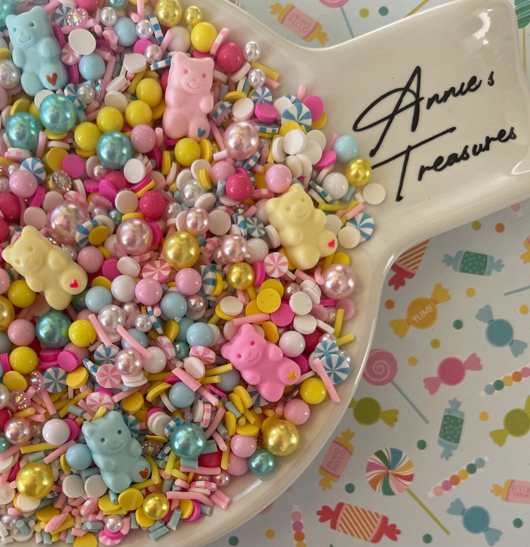 Candyland Fake Sprinkles Realistic Pastel Sprinkles - Etsy