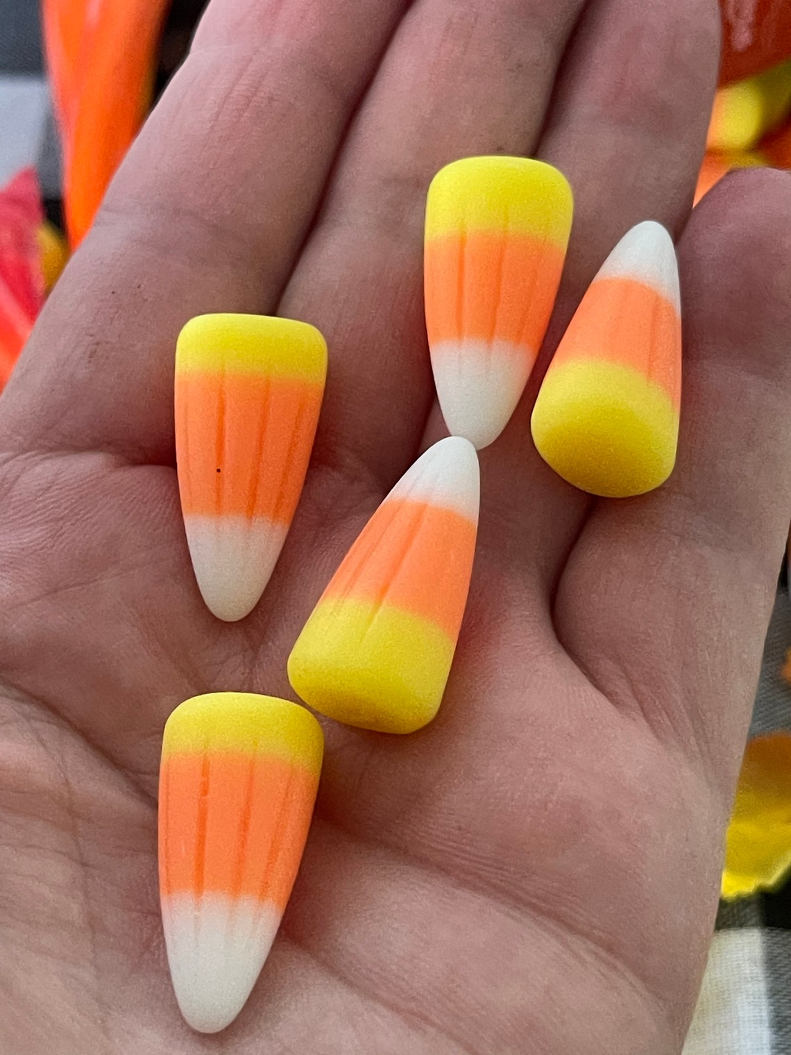 Fake Candy Corn Realistic Candy Corn Pretend Candy Corn - Etsy