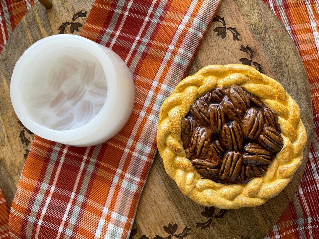 Pecan Pie Mold Insert | Fake Pecan Pie - Etsy