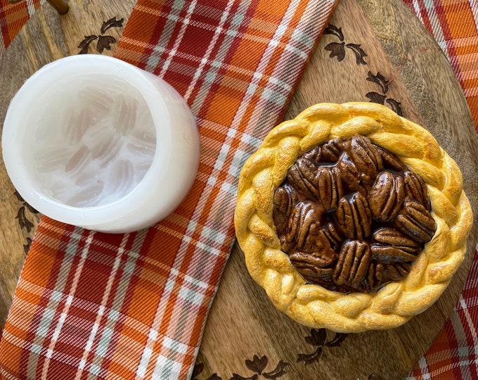 Pecan Pie Mold Insert | Fake Pecan Pie - Etsy
