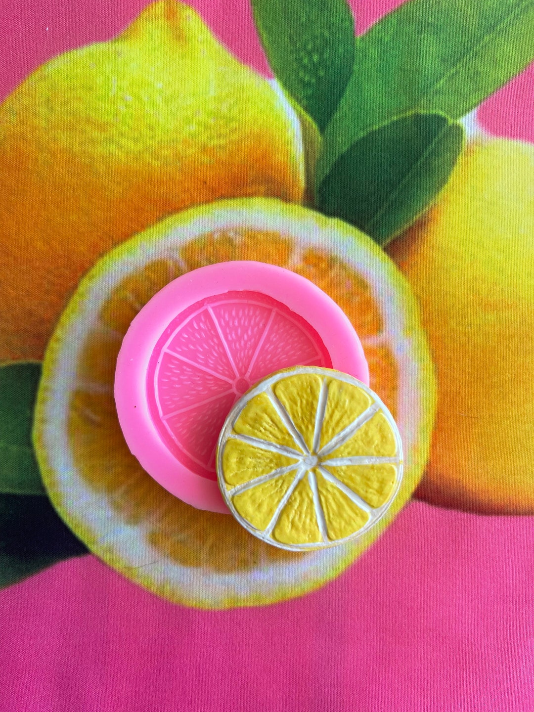 1 Cavity Lemon Mold Fruit Mold Silicone Lemon Mold - Etsy
