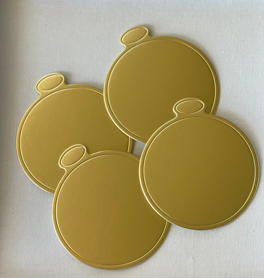 Mini Gold Cake Base | Mini Cake Boards | Gold Cupcake Base - Etsy