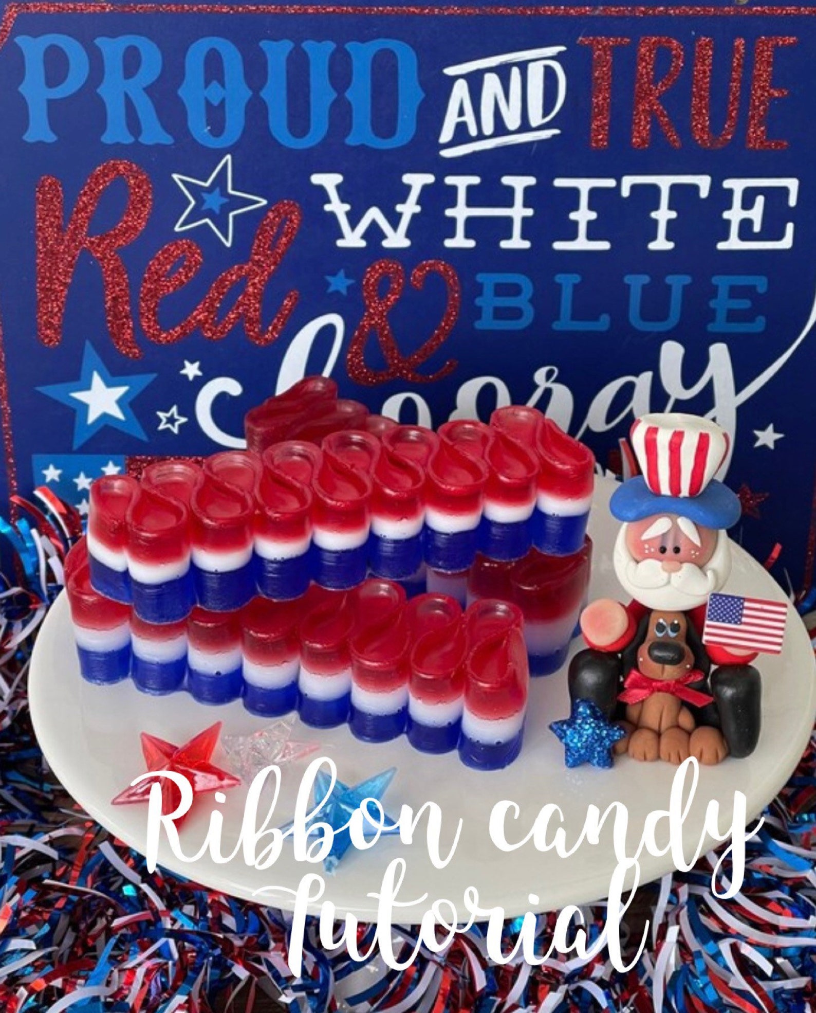 Learn to Make Fake Ribbon Candy Ribbon Candy Tutorial DIY - Etsy