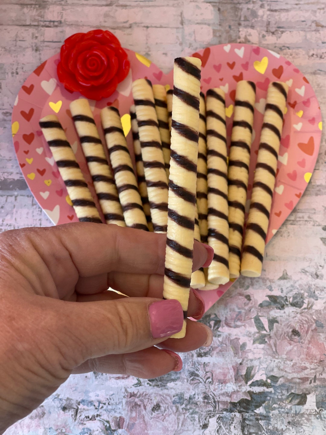 Fake Vanilla Wafer Cookies | Pretend Cookies | Realistic Cookies - Etsy