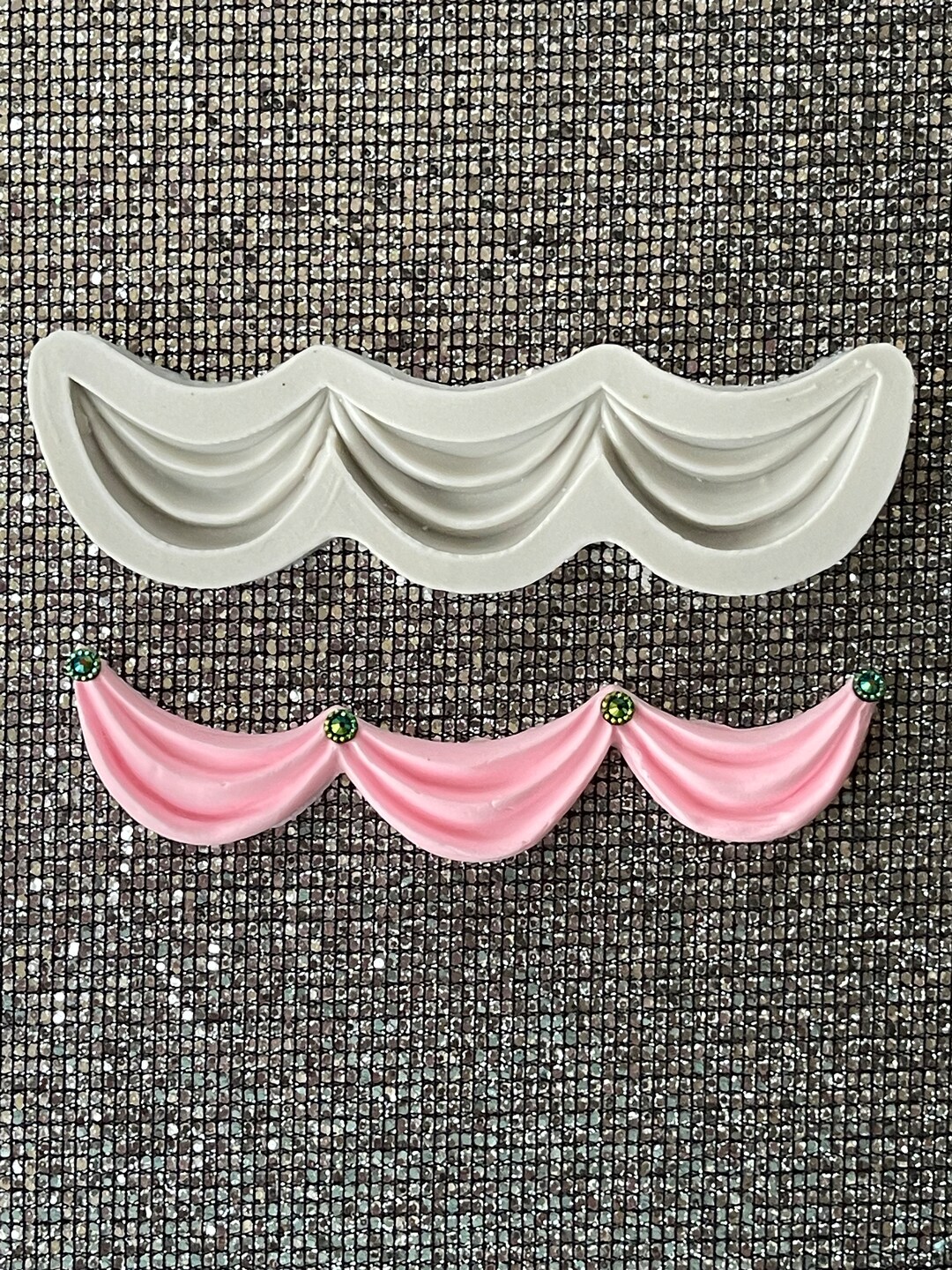 Swag Border Silicone Mold Cake Silicone Mold - Etsy