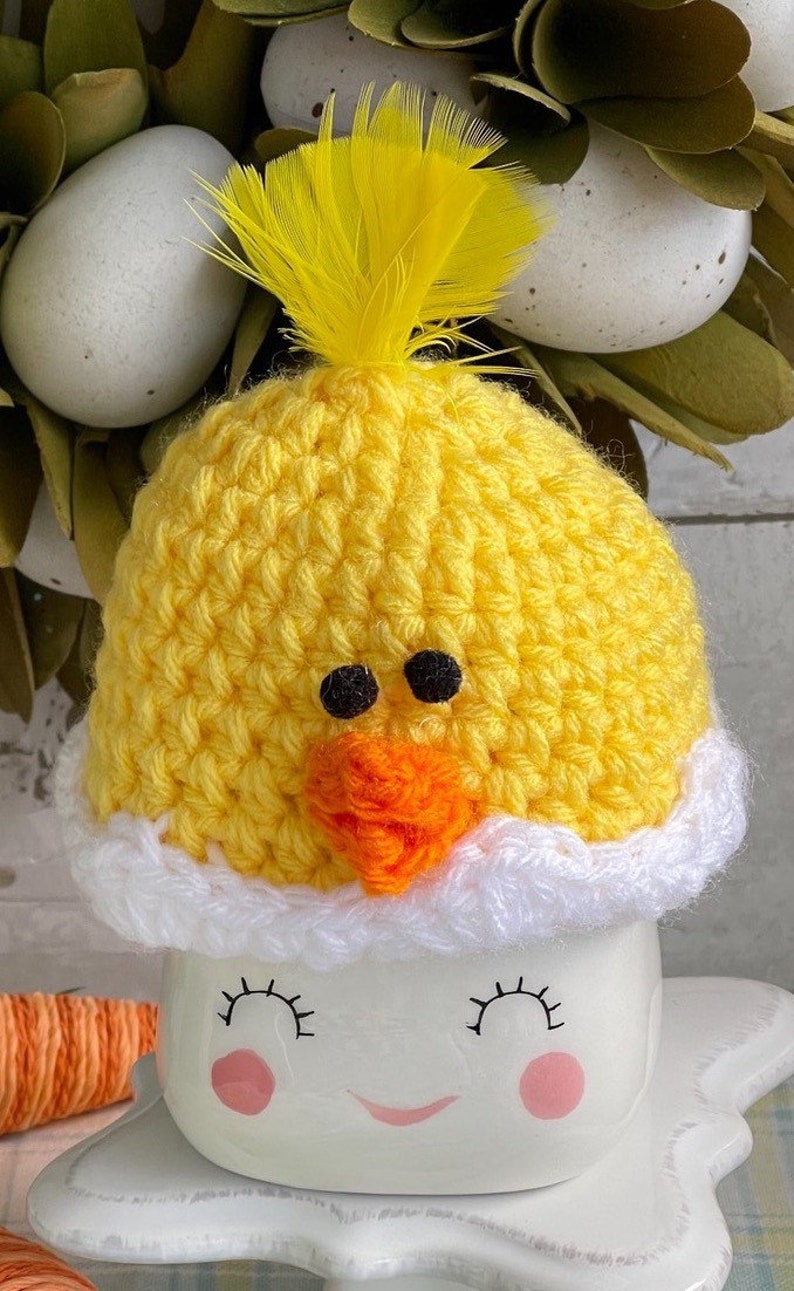 Easter Chick Marshmallow Hat | Easter Tiered Stand Decor | Rae Dunn Mug ...