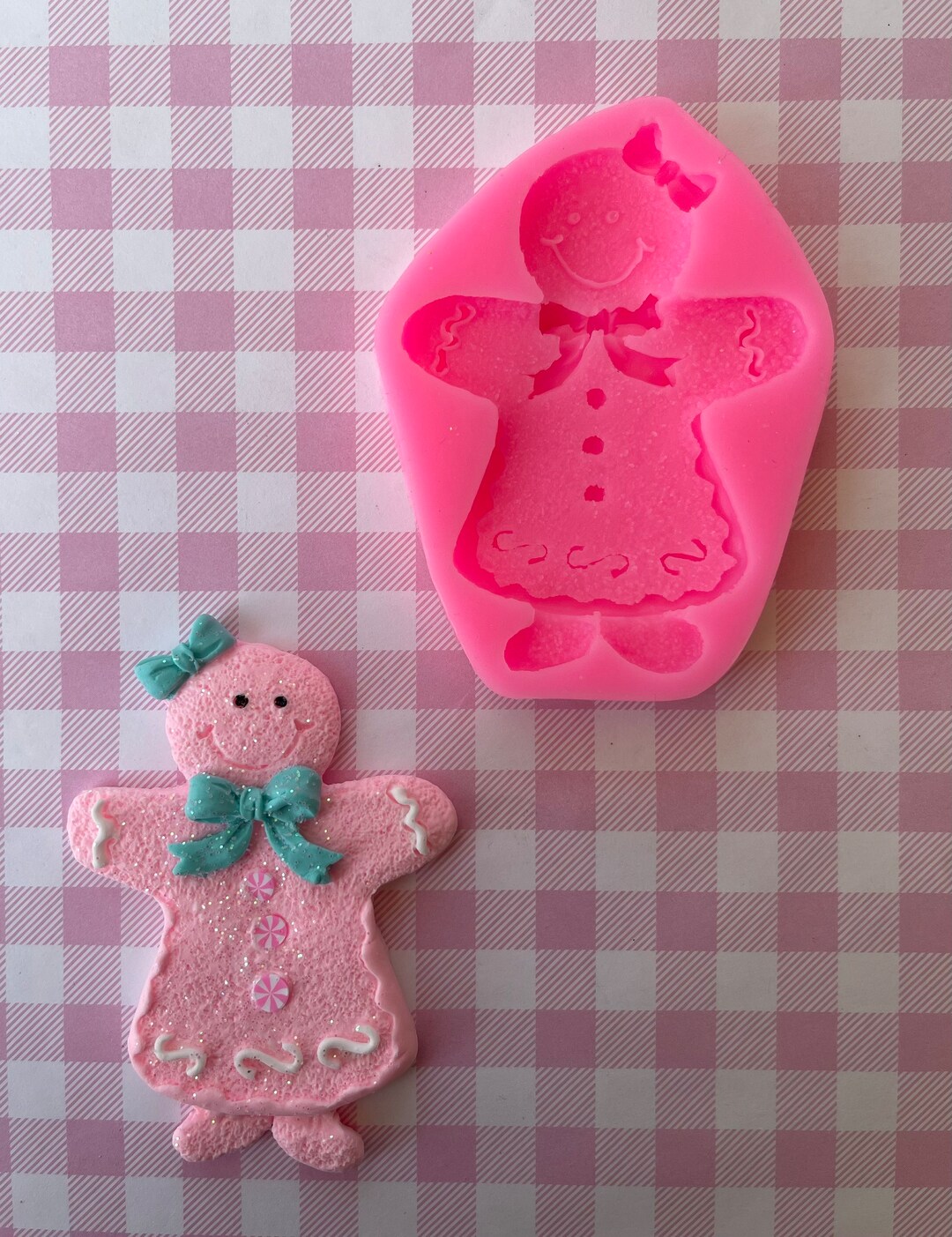 Gingerbread Silicone Mold | Gingerbread Mold | Christmas Mold - Etsy