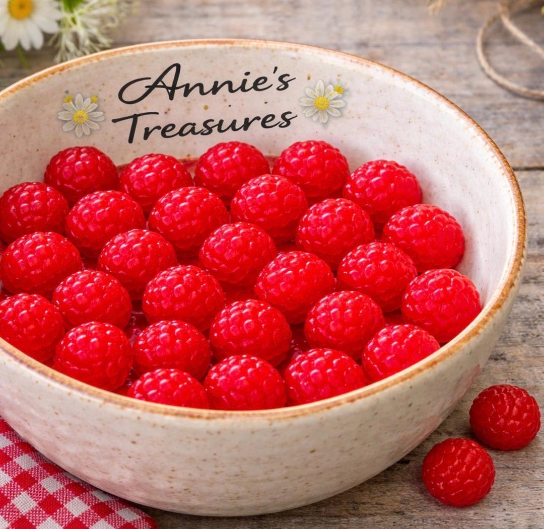 Fake raspberries for fake baking | realistic raspberries | raspberries ...