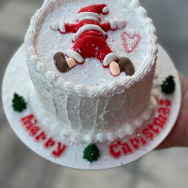 Fake Christmas Cake - Etsy