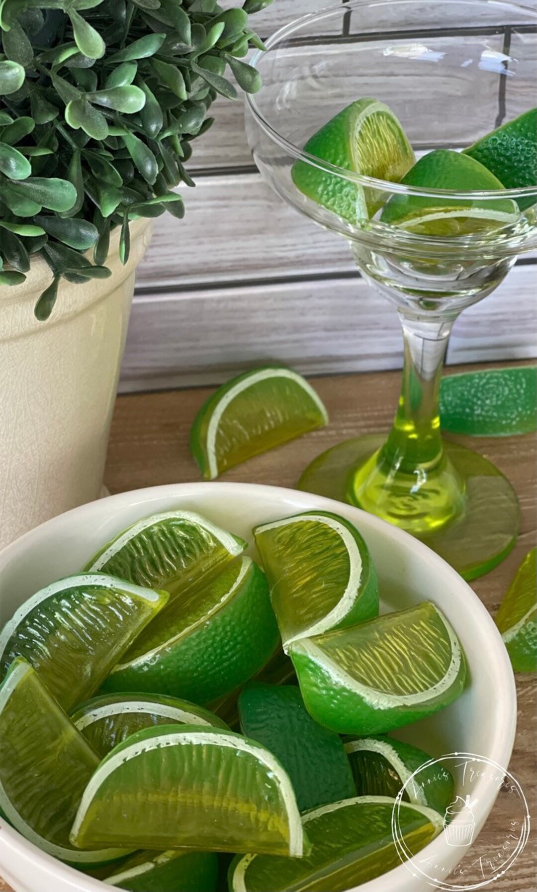 Fake Limes | Realistic Limes | Plastic Limes | Lime Decor | Plastic ...