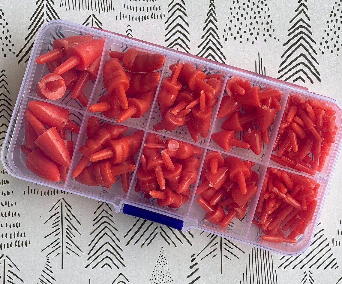 160 Plastic Carrot Noses | Build Your Own Snowman | Snowman Carrot Nose ...